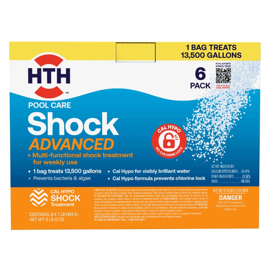 HTH™ Pool Care Shock Advanced: Pool Shock for Algae | HTH Pools