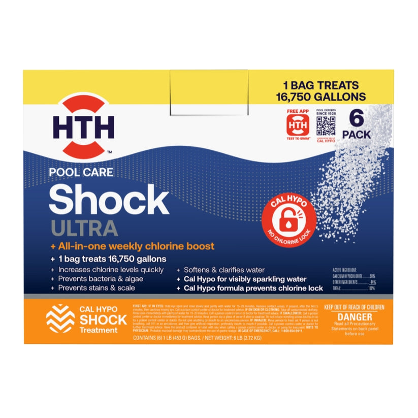 HTH™ Pool Care Shock Ultra: Pool Super Shock | HTH Pools