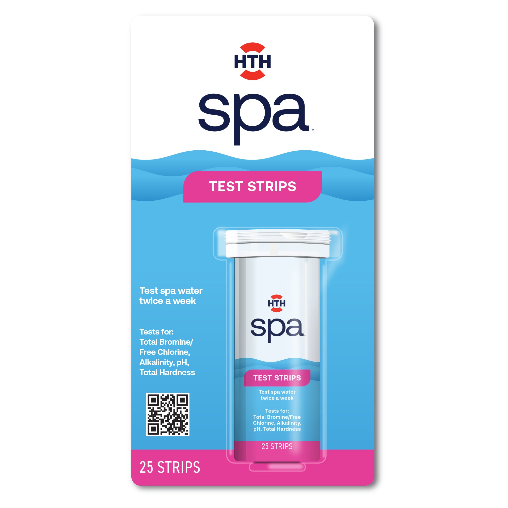 HTH spa™ Care Test Strips: Spa Test Strips | HTH Pools