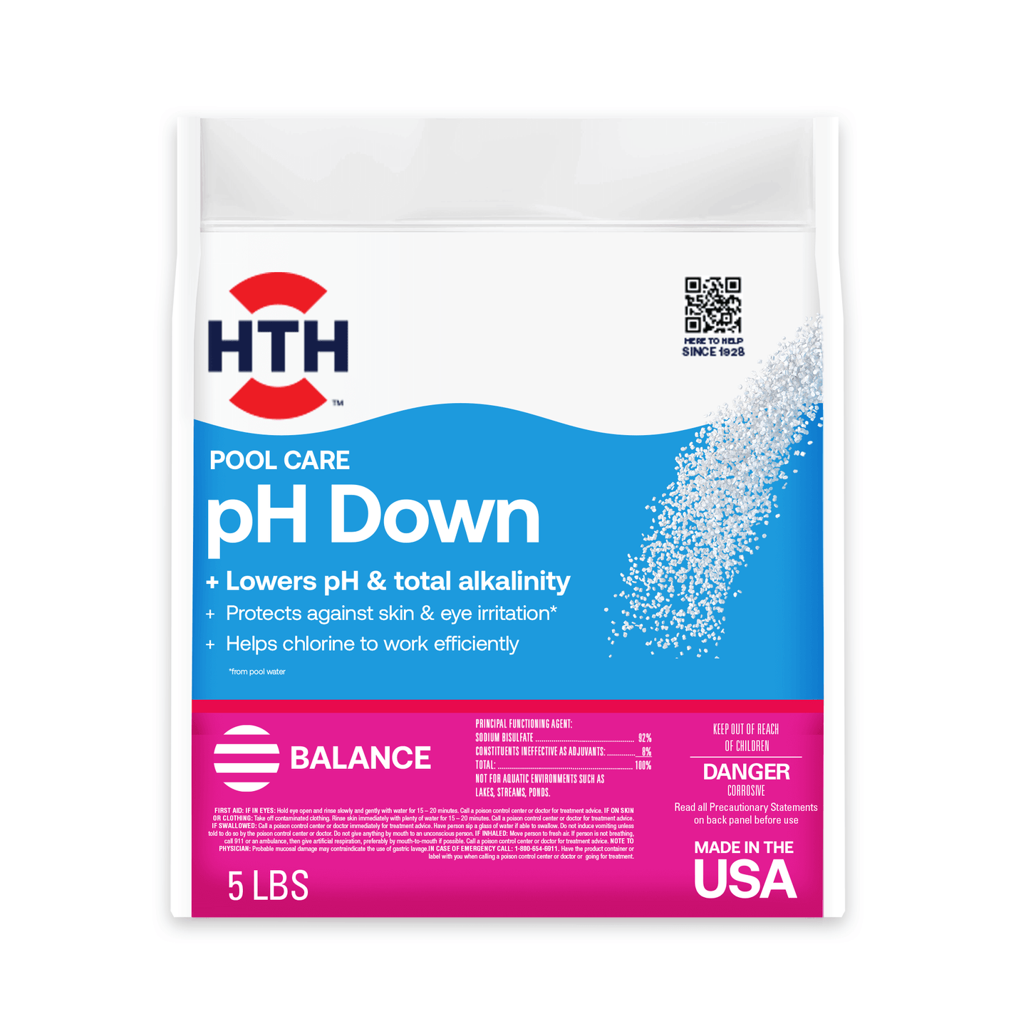 HTH™ Pool Care pH Down: Pool pH Decreaser | HTH Pools