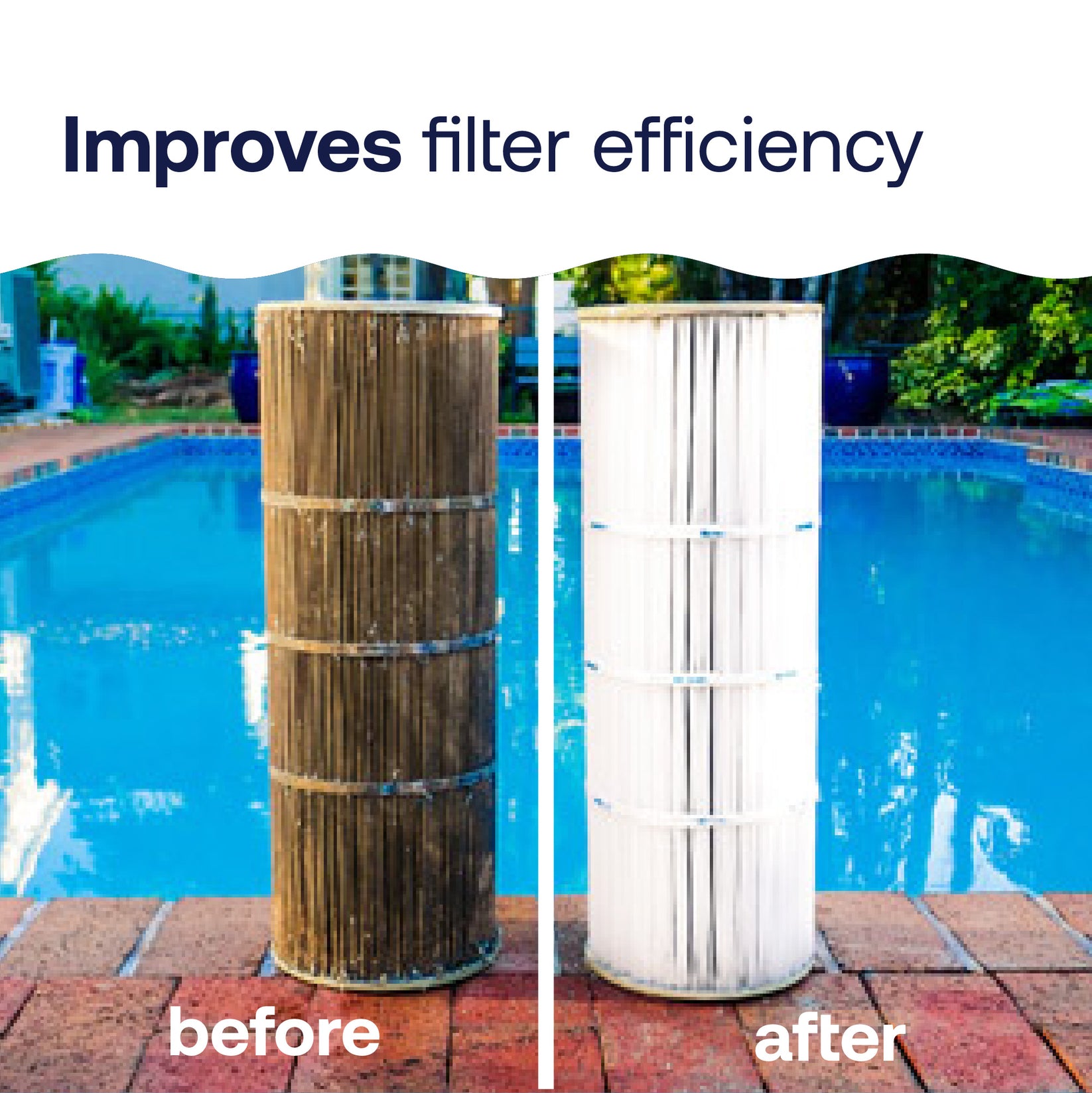HTH™ Pool Care Filter Cleaner: Universal Pool Filter Cleaner | HTH Pools