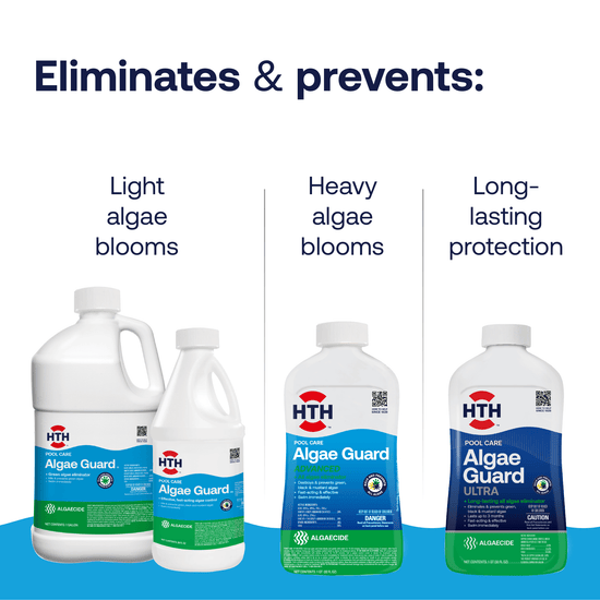 HTH™ Pool Care Algae Guard Advanced: All In One Algaecide | HTH Pools